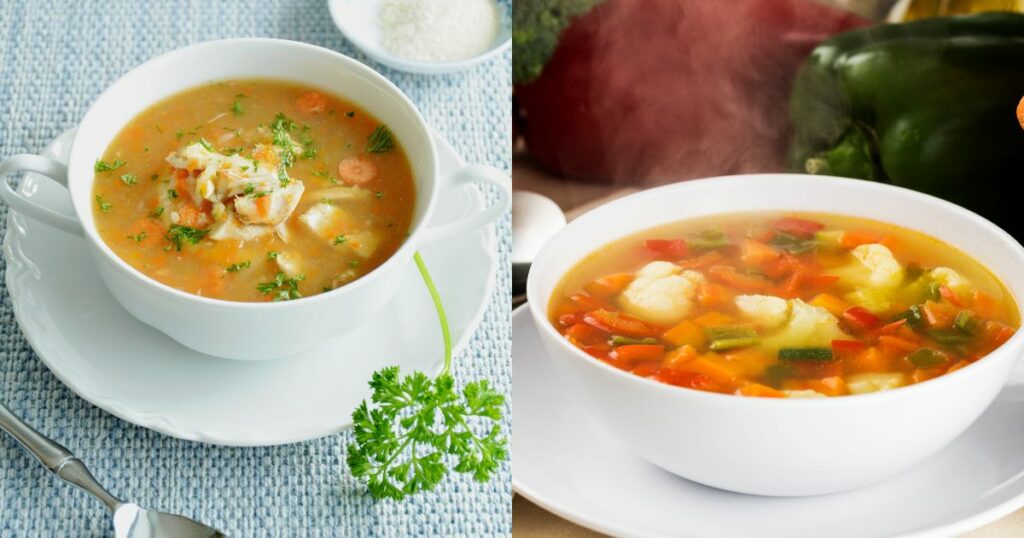 Sopa para quem esta com diarreia | Receitinhas Leves
