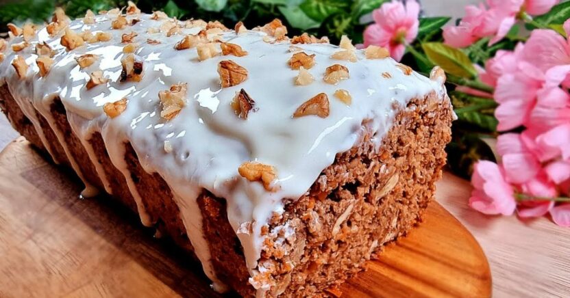 Receita da Vovó: Bolo de Cenoura Saudável Sem Açúcar e Sem Farinha