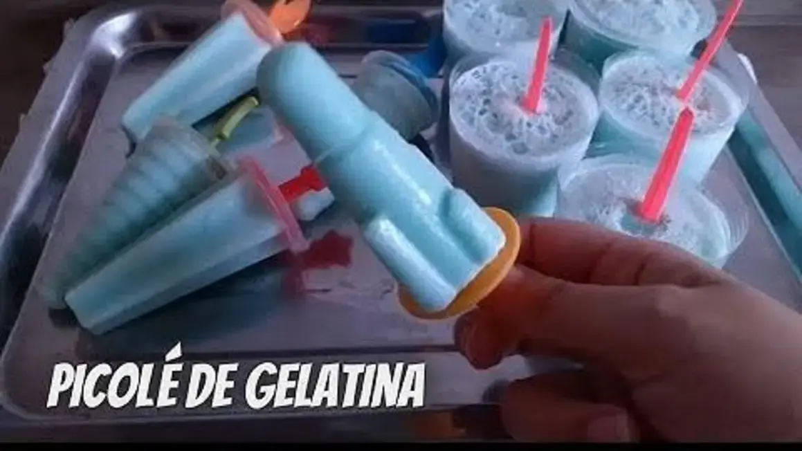 Receita de Picolé Caseiro Super Cremoso de Gelatina Fácil e Rápido para ...