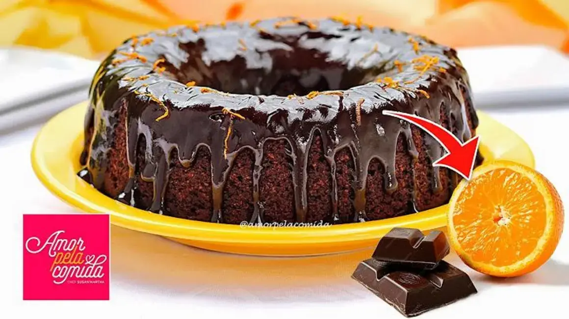 Receita de Bolo de Chocolate Fofíssimo com Laranja: Uma Delícia Sem Trigo!